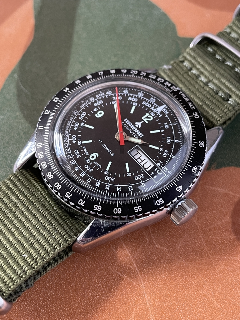 Chronosport Computer - Patina Nationale