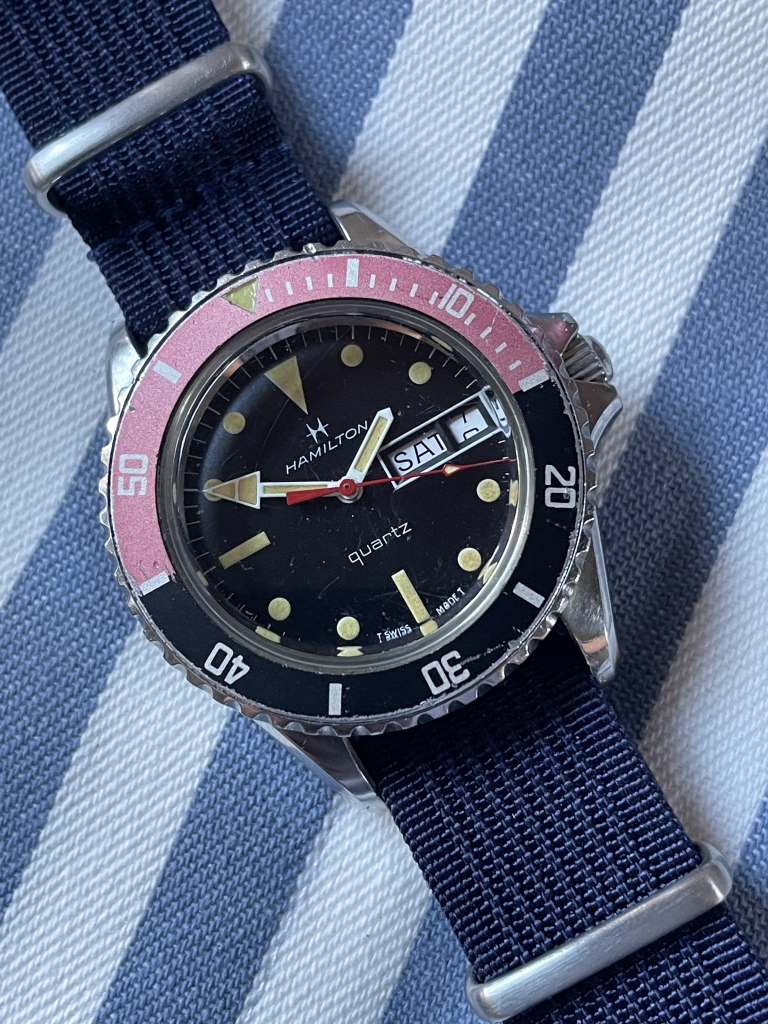Hamilton Vintage Coke Bezel Diver - Patina Nationale
