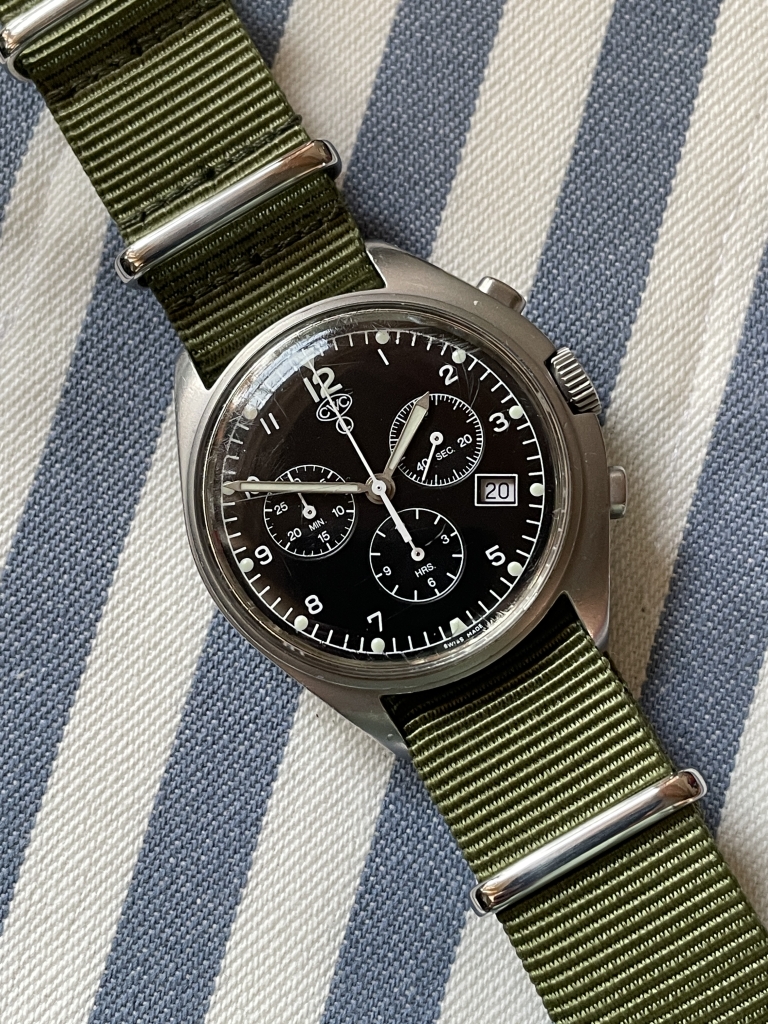 CWC Pilots Chronograph 2005 - Patina Nationale