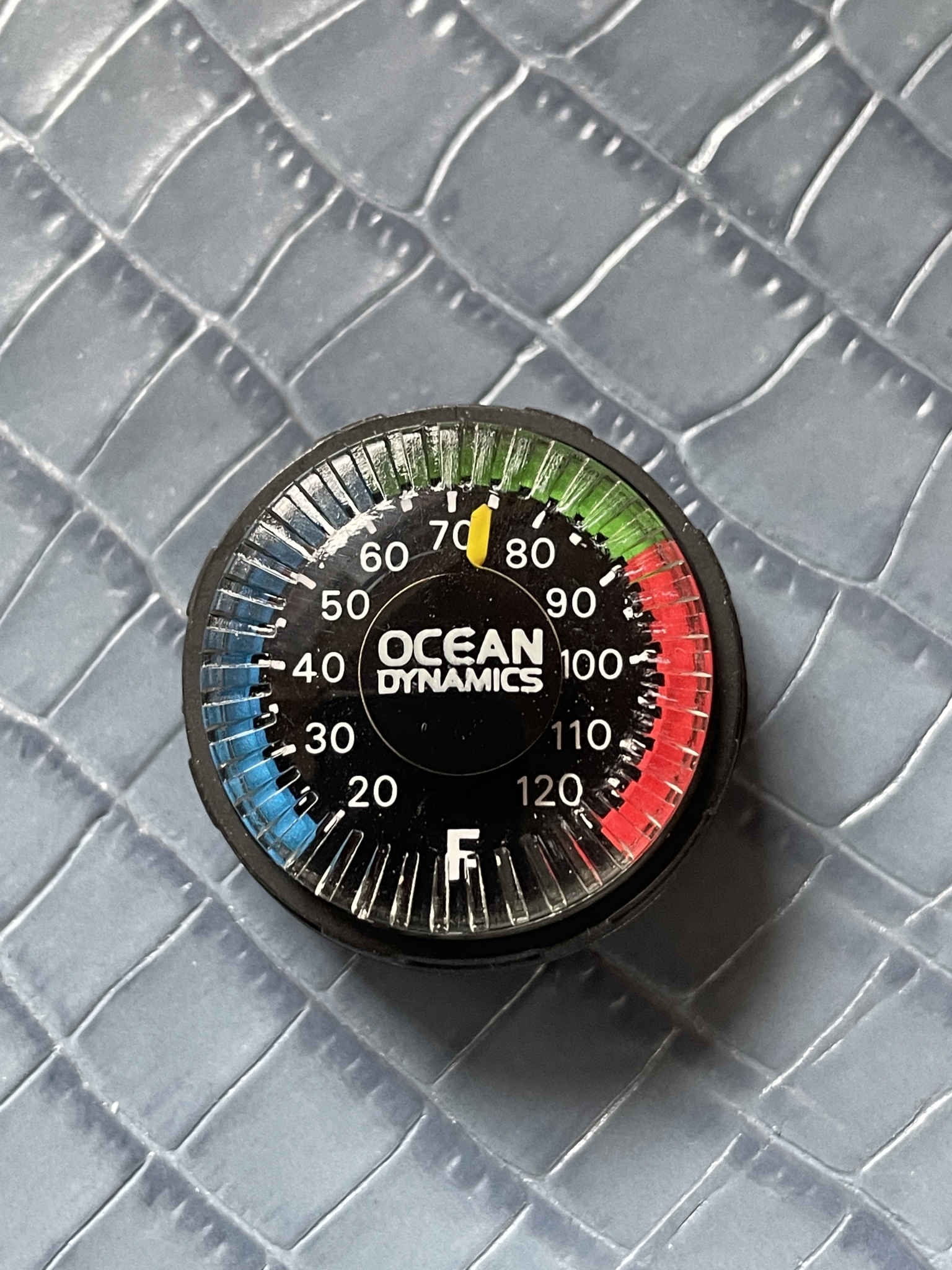 Ocean Dynamics Rainbow Thermometer. Depth Gauges. 1980’s. NOS - Patina ...